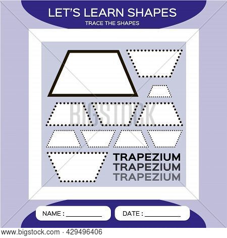 Trapezium. Basic Vector & Photo (Free Trial) | Bigstock