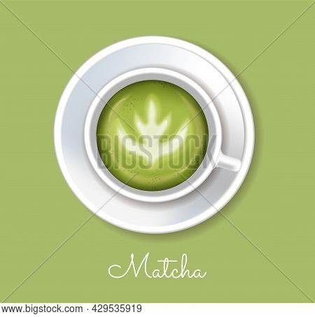 Matcha Green Tea Vector & Photo (Free Trial) | Bigstock