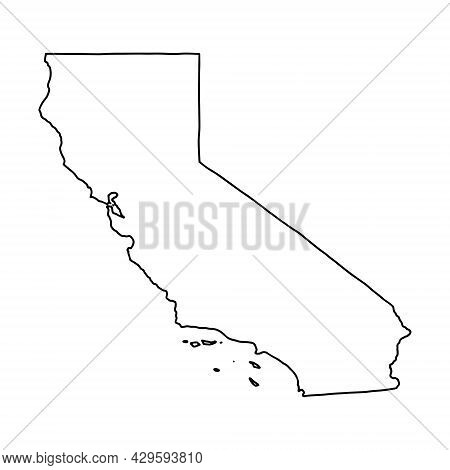Outline Map Vector & Photo (Free Trial) | Bigstock