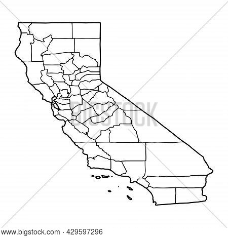 Outline Map Vector & Photo (Free Trial) | Bigstock