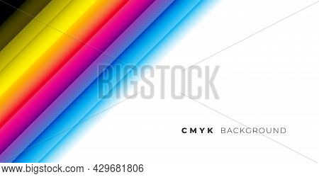 Rainbow Cmyk Colors Vector & Photo (Free Trial) | Bigstock