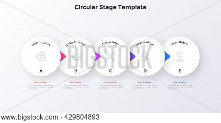 Flowchart Five Vector & Photo (Free Trial) | Bigstock