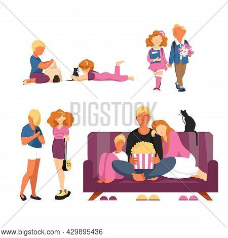 Stages Growing . Set Vector & Photo (Free Trial) | Bigstock