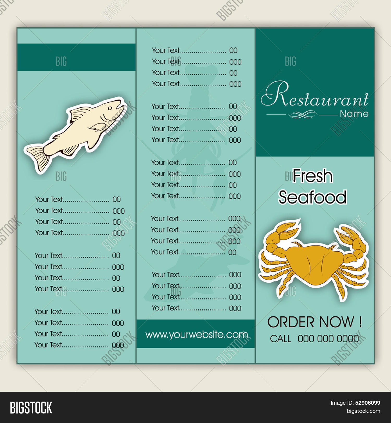 Seafood Restaurant Vector & Photo (Free Trial) | Bigstock