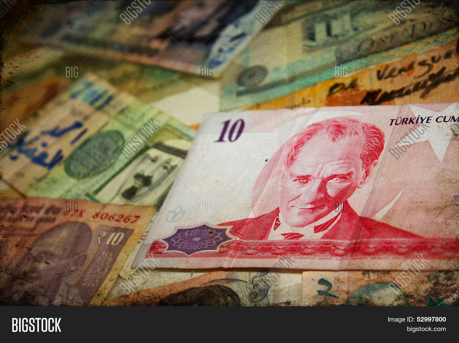 Money All Over World Image & Photo (Free Trial) | Bigstock
