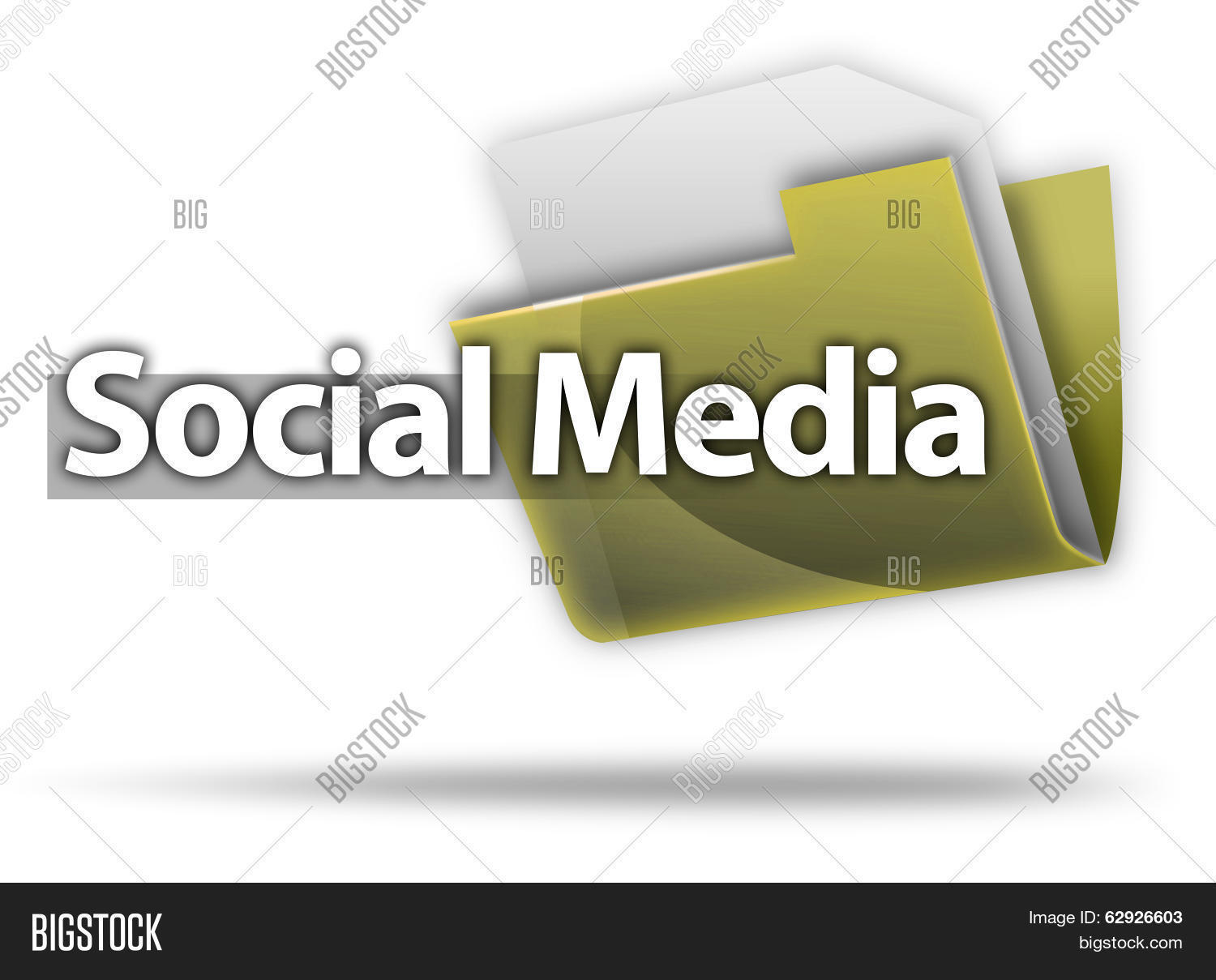 3D Style Folder Icon Image & Photo (Free Trial) | Bigstock