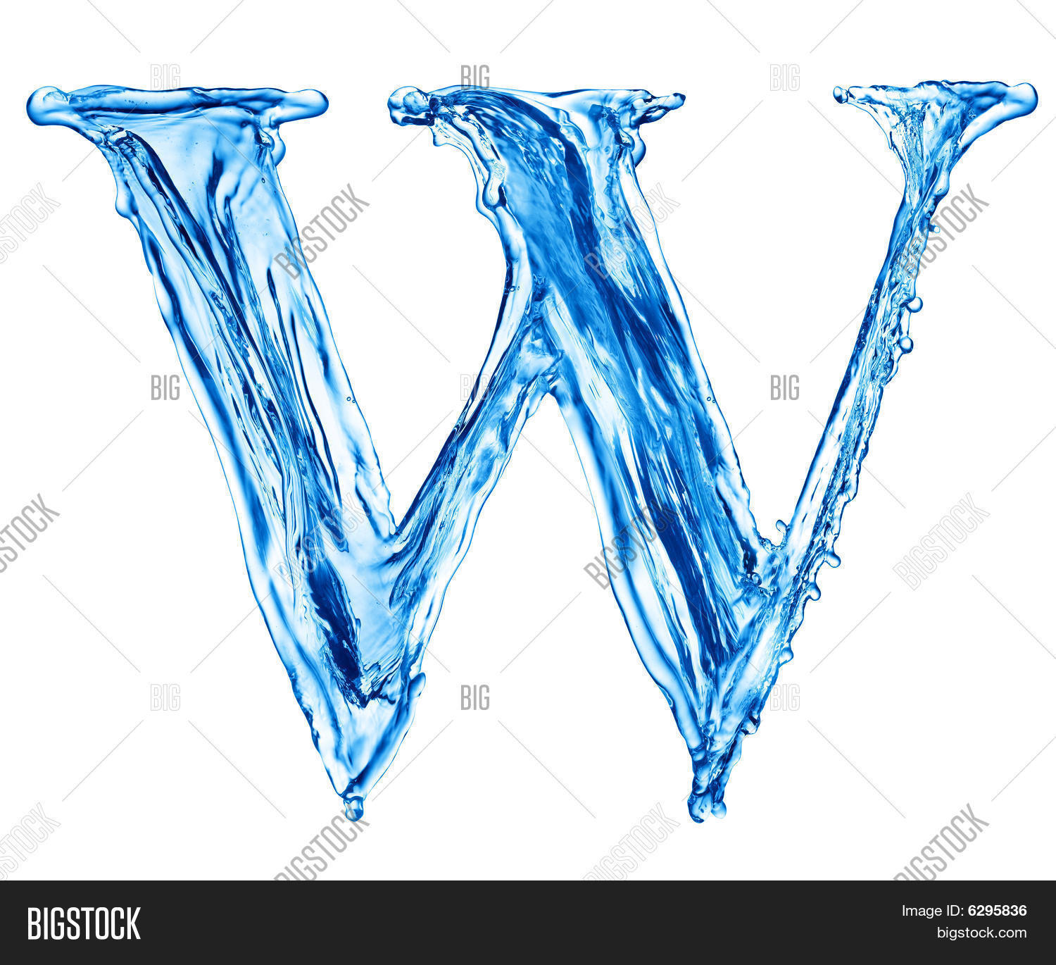 Water Letter Image & Photo (Free Trial) | Bigstock