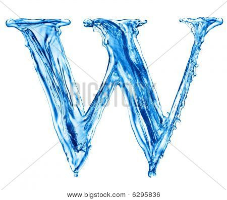 Water Letter Image & Photo (Free Trial) | Bigstock