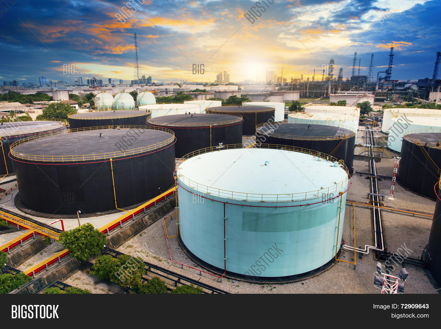 Oil Storage Tank Image & Photo (Free Trial) | Bigstock