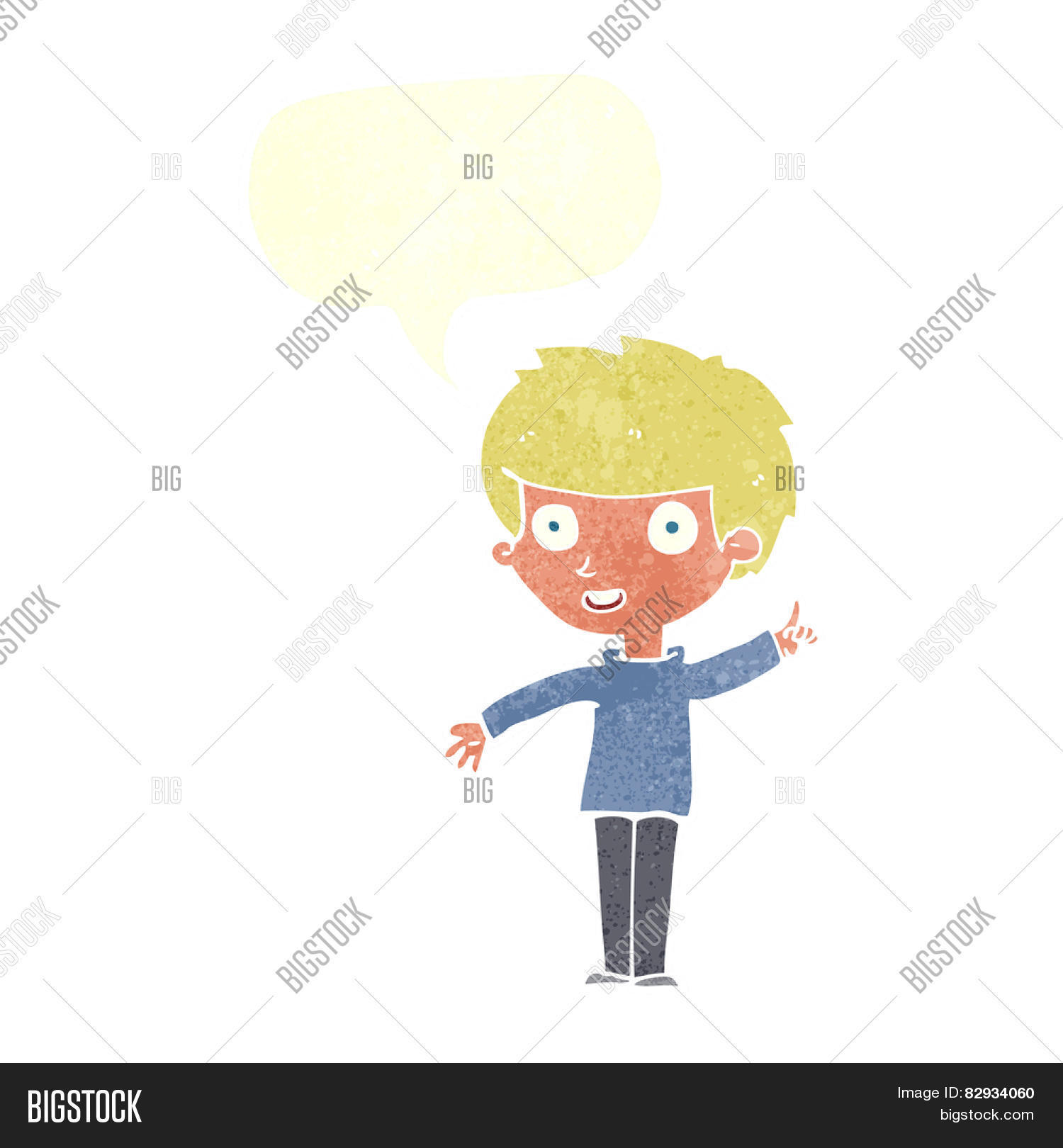 Cartoon Boy Idea Image & Photo (Free Trial) | Bigstock