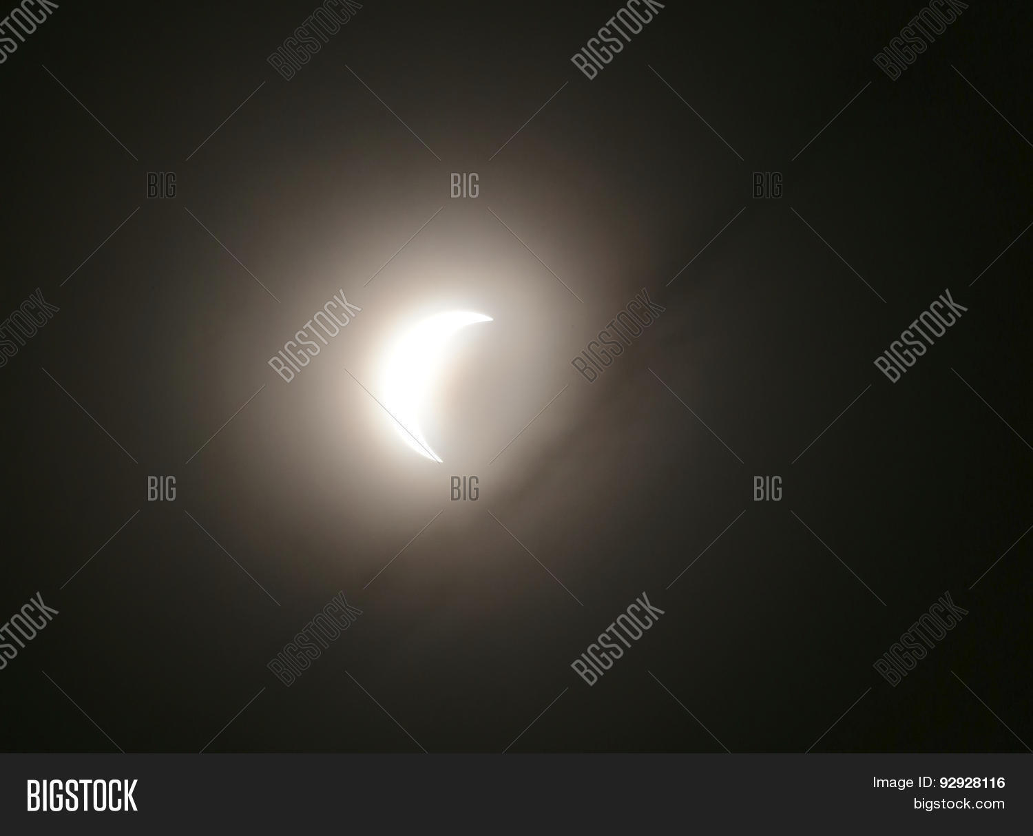 Solar Eclipse Clouds Image & Photo (Free Trial) | Bigstock