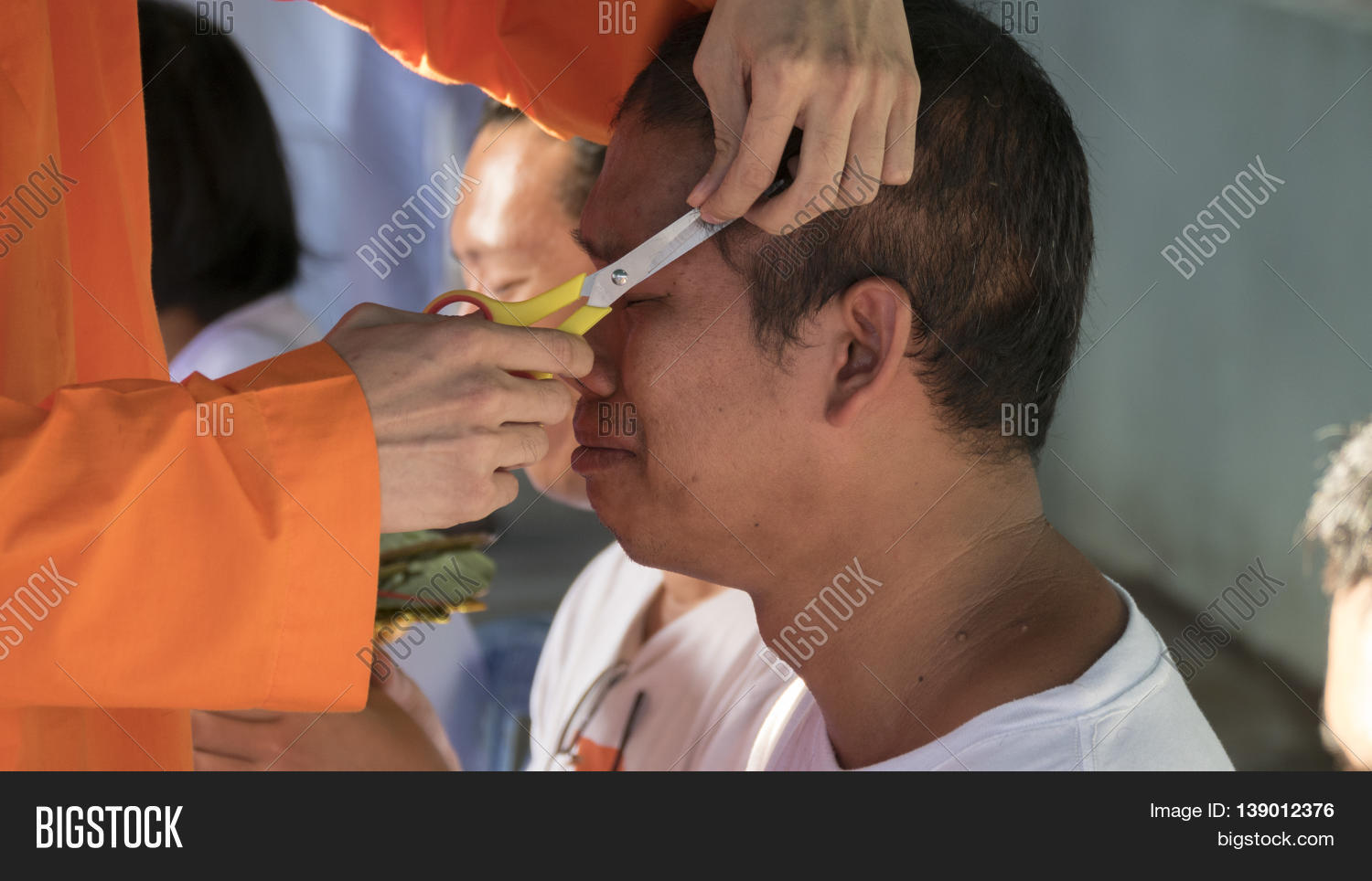Monk Cut Hair Man Who Image & Photo (Free Trial) | Bigstock