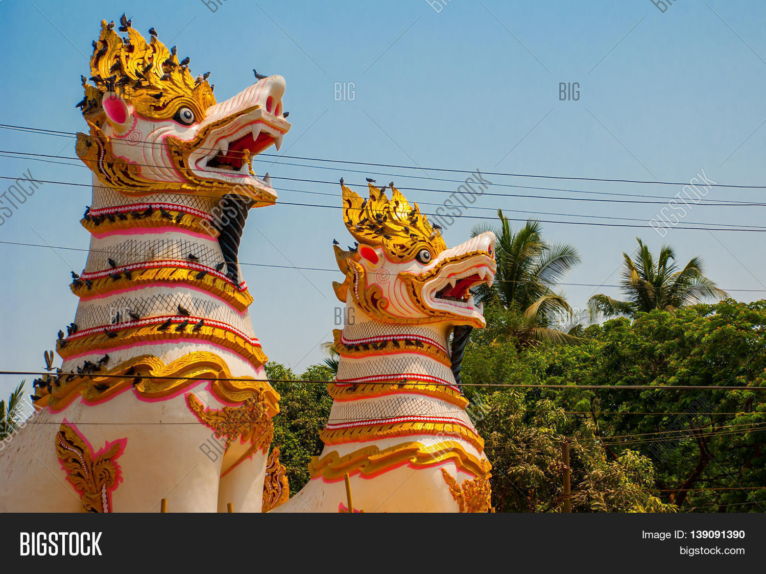 Chinthe Shwemawdaw Image & Photo (Free Trial) | Bigstock