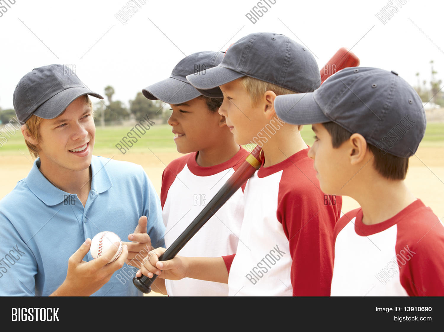 Young Boys Baseball Image & Photo (Free Trial) | Bigstock