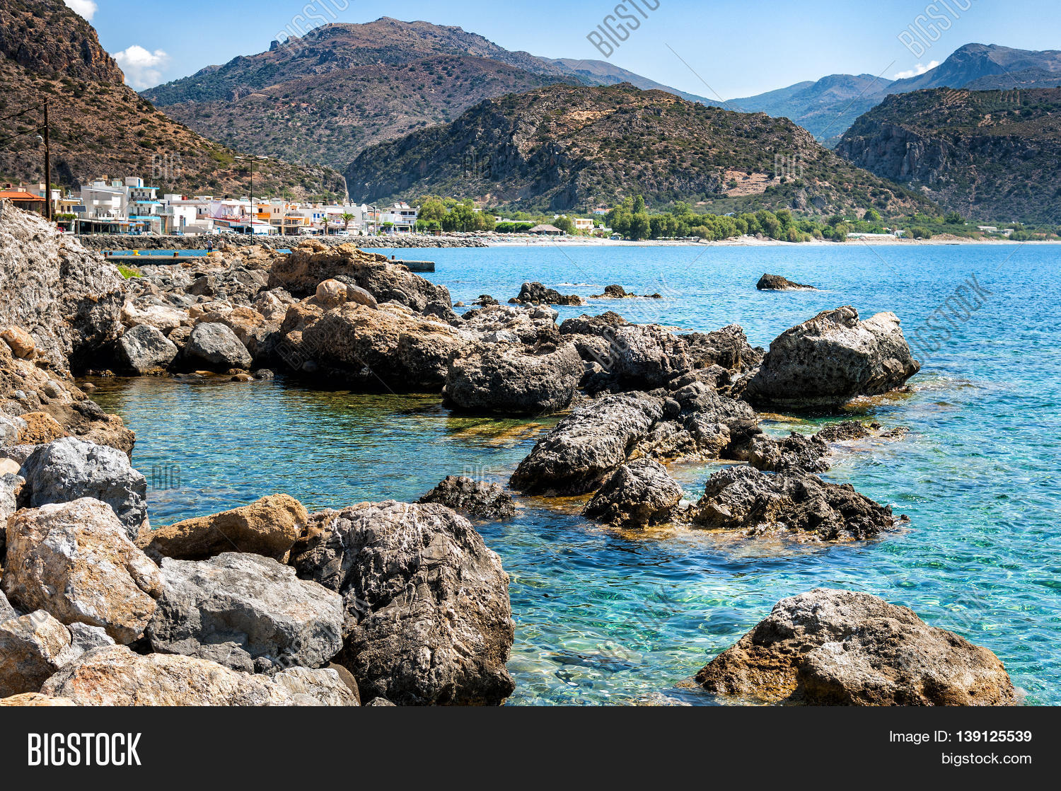 Rocky Coastline Crete Image & Photo (Free Trial) | Bigstock