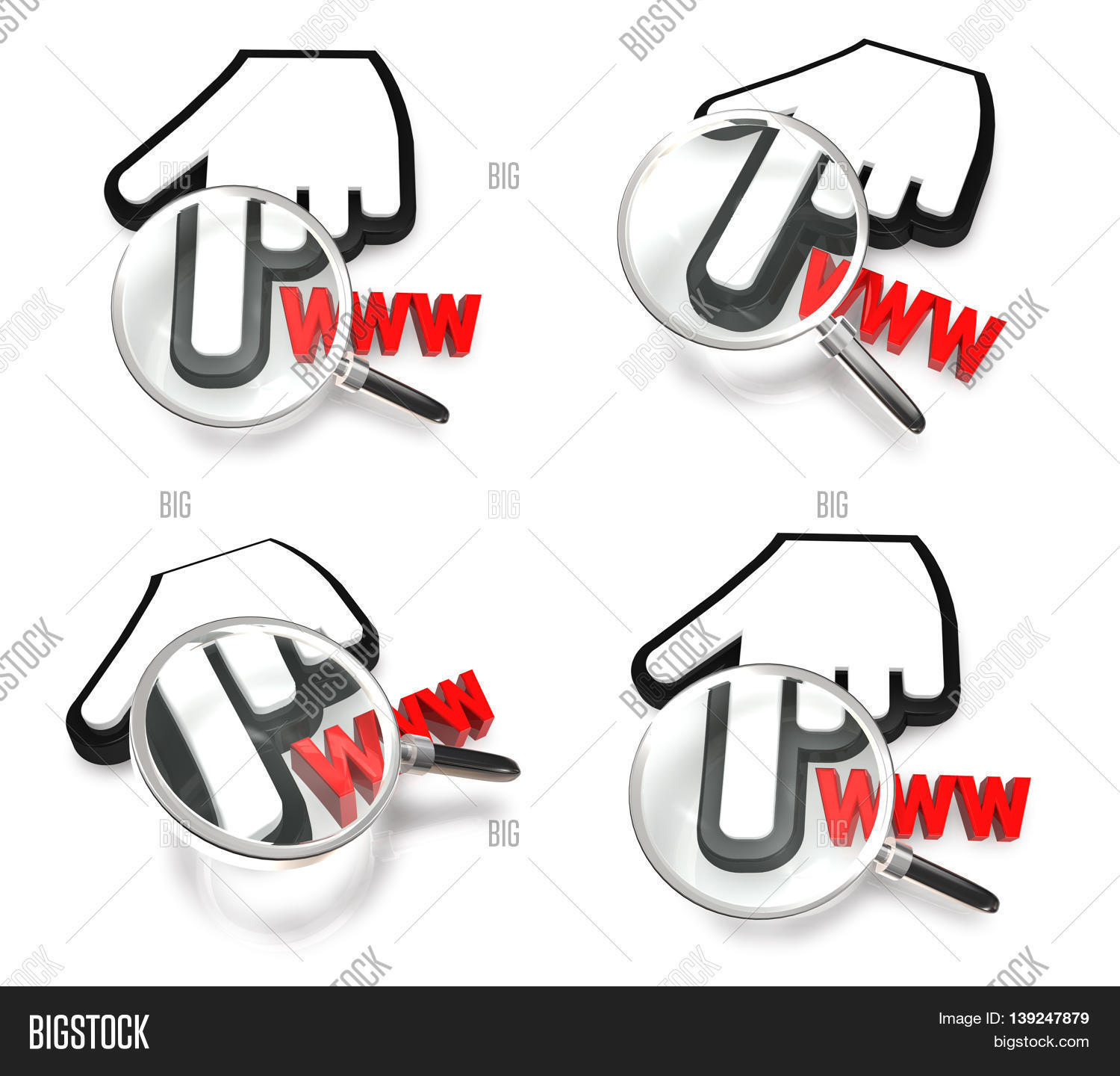 3D Big Cursor Image & Photo (Free Trial) | Bigstock