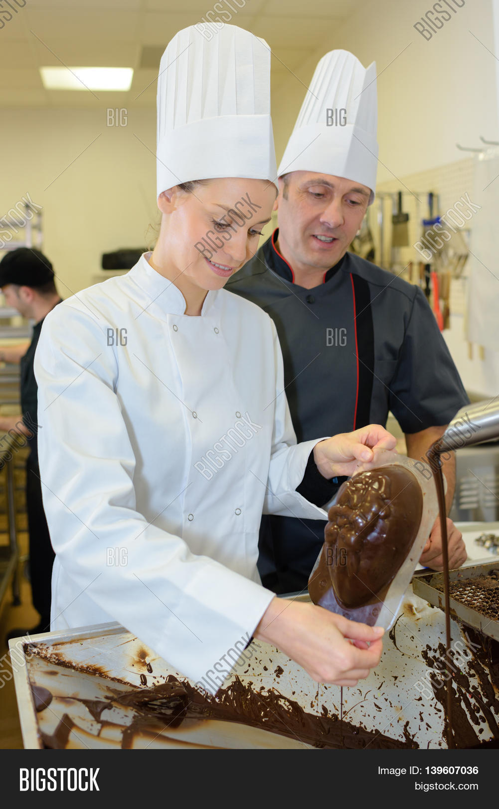 Commis Chef Prepares Image & Photo (Free Trial) | Bigstock