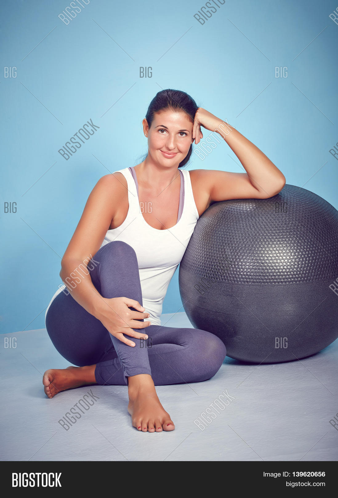 Smiling Young Yoga Image & Photo (Free Trial) | Bigstock