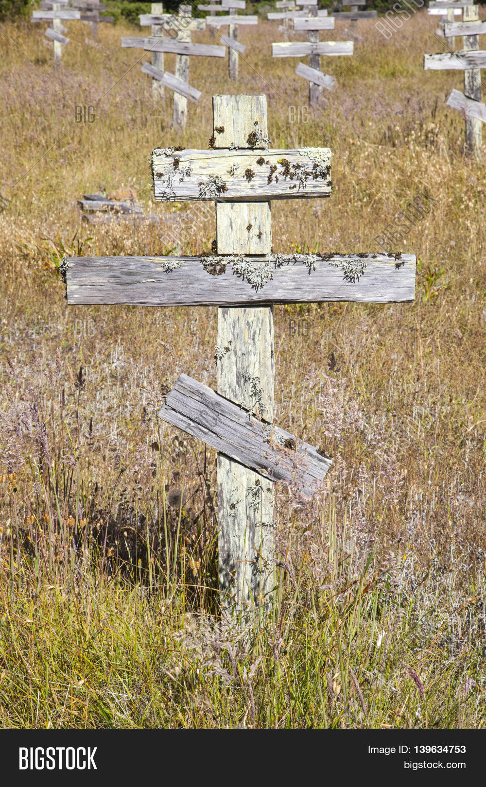 Old Crosses Historic Image & Photo (Free Trial) | Bigstock