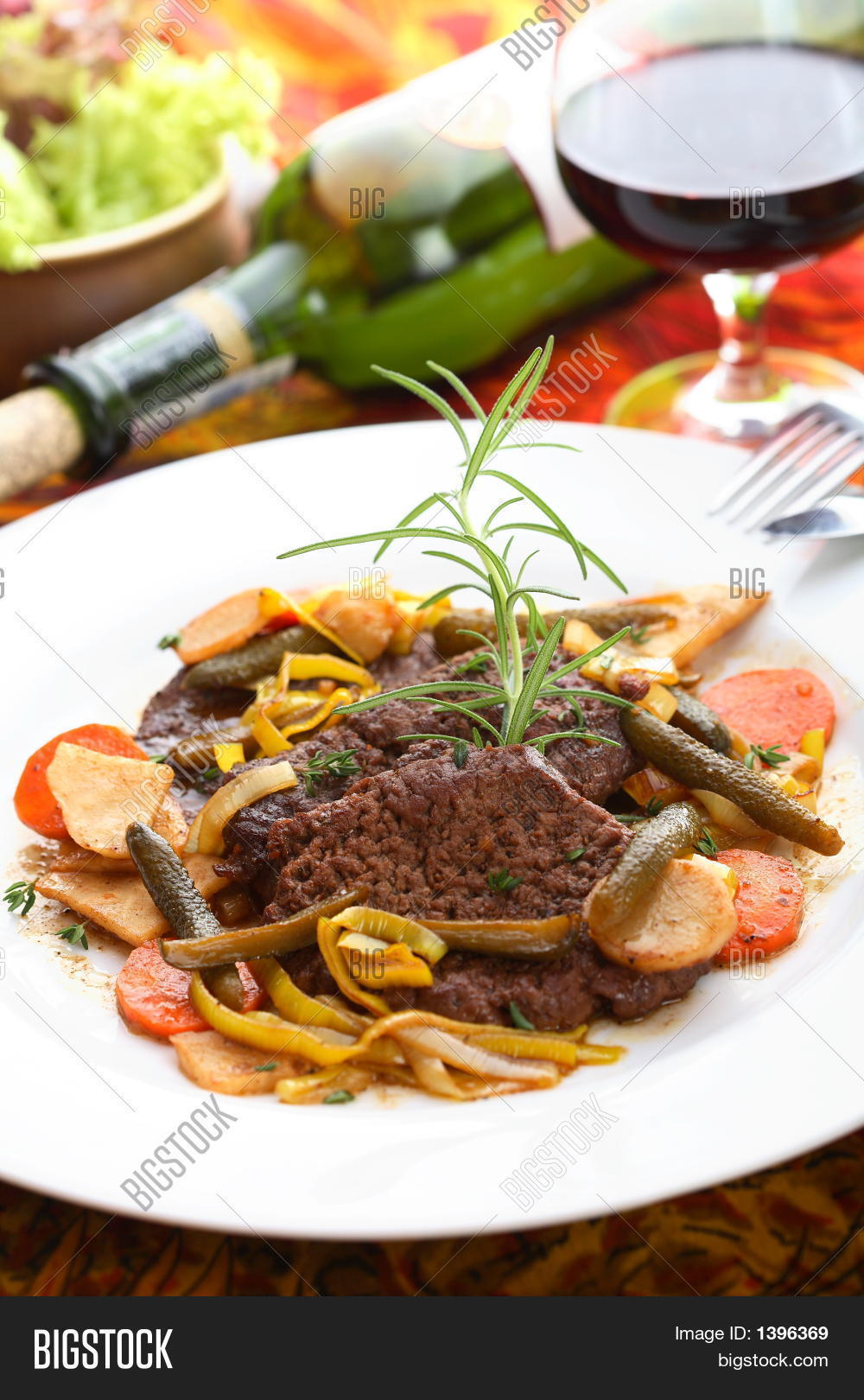 Delicious Beef Wine Image & Photo (Free Trial) | Bigstock