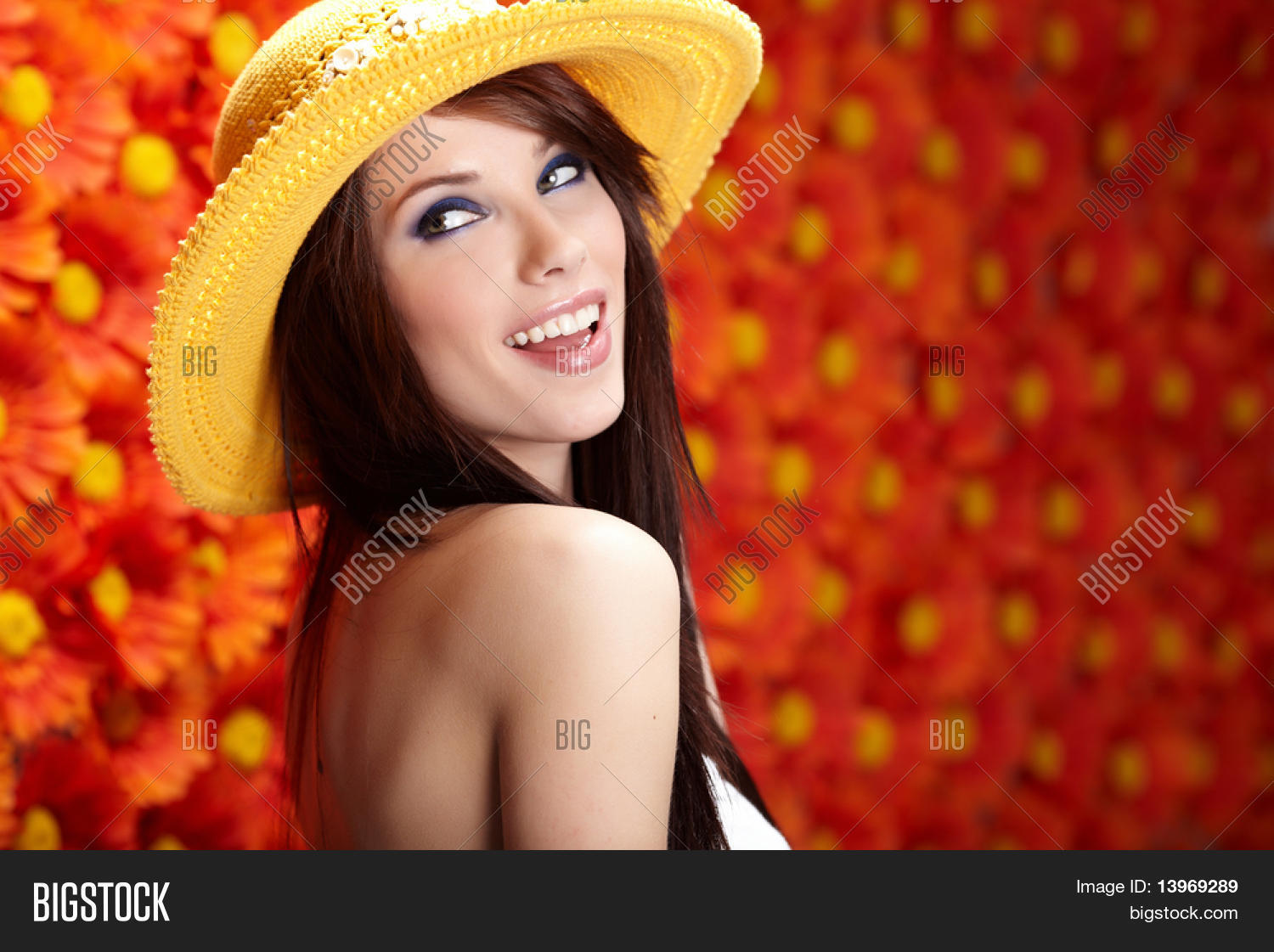 Happy Summer Woman Image & Photo (Free Trial) | Bigstock