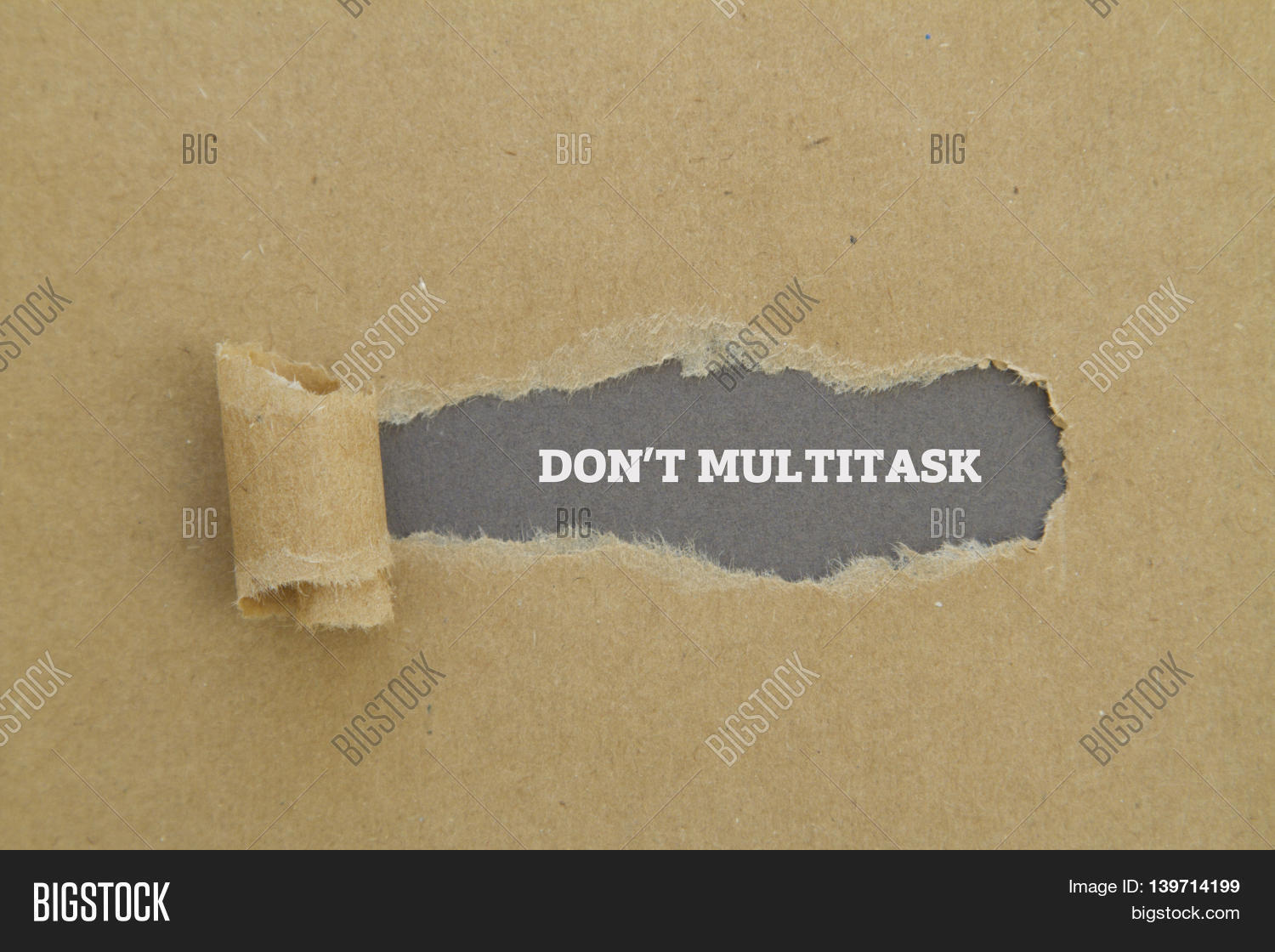DO NOT MULTITASK Image & Photo (Free Trial) | Bigstock