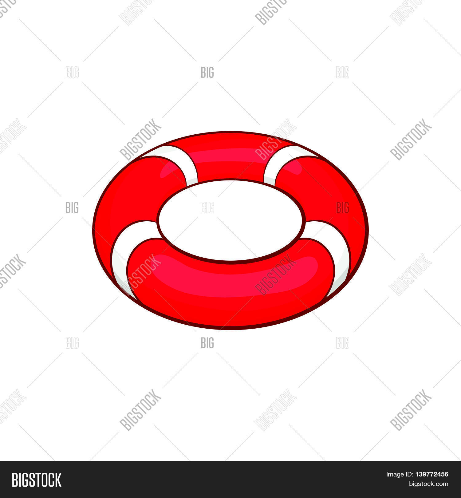 Lifeline Icon Cartoon Vector & Photo (Free Trial) | Bigstock