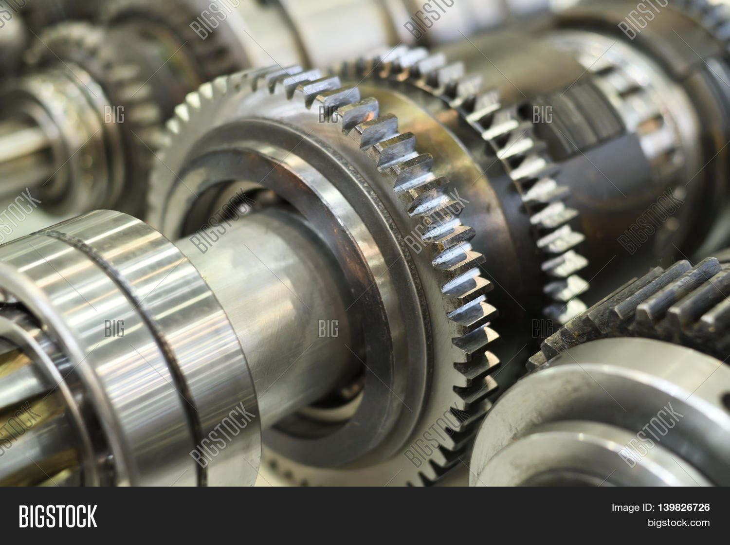 Close- Metal Cog Image & Photo (Free Trial) | Bigstock