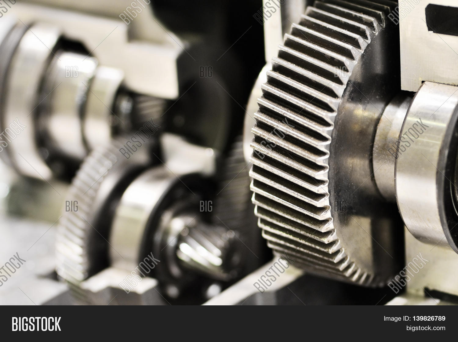 Close- Metal Cog Image & Photo (Free Trial) | Bigstock