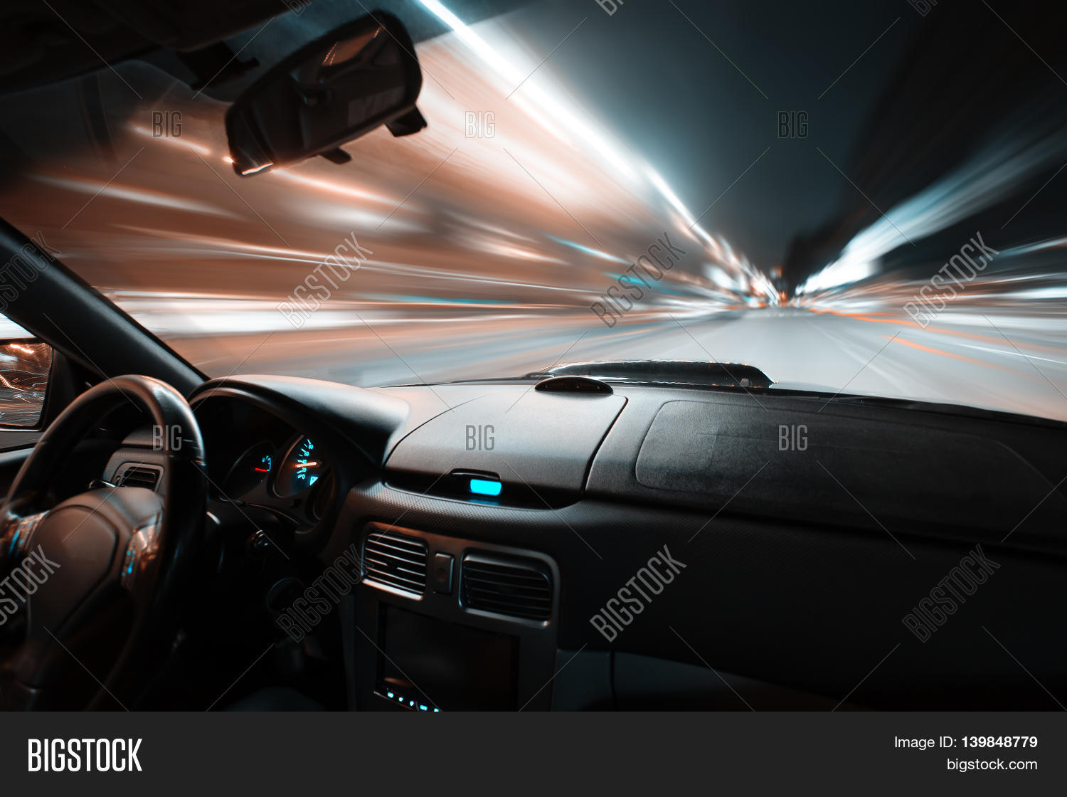 Car Speed Night Drive Image & Photo (Free Trial) | Bigstock
