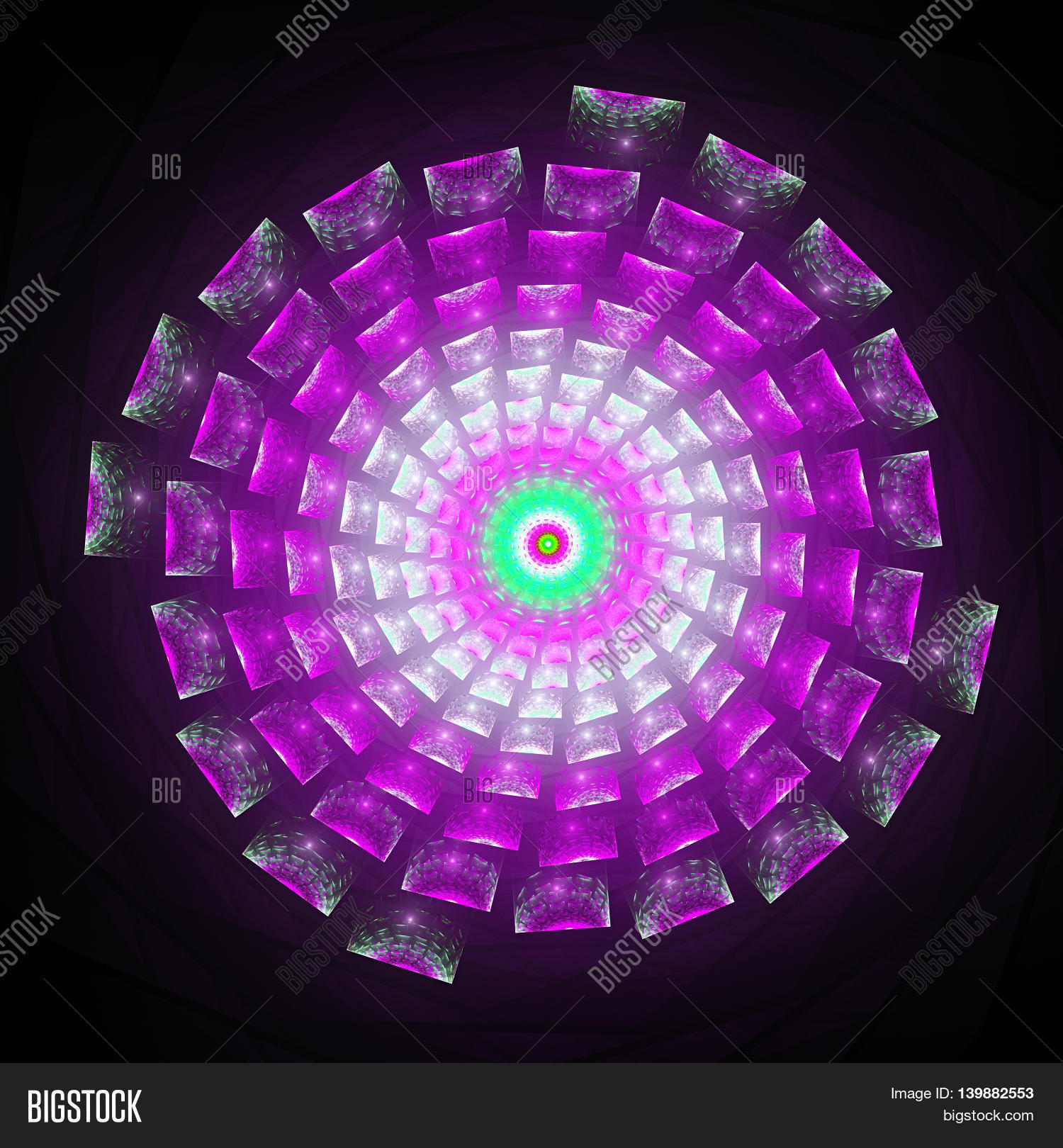 Circular Vortex Broken Image & Photo (Free Trial) | Bigstock