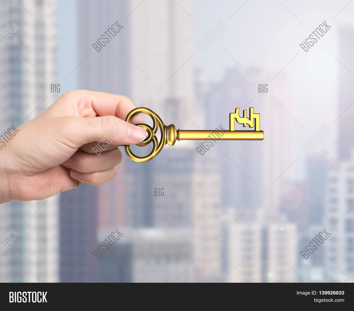 Hand Holding Golden Image & Photo (Free Trial) | Bigstock
