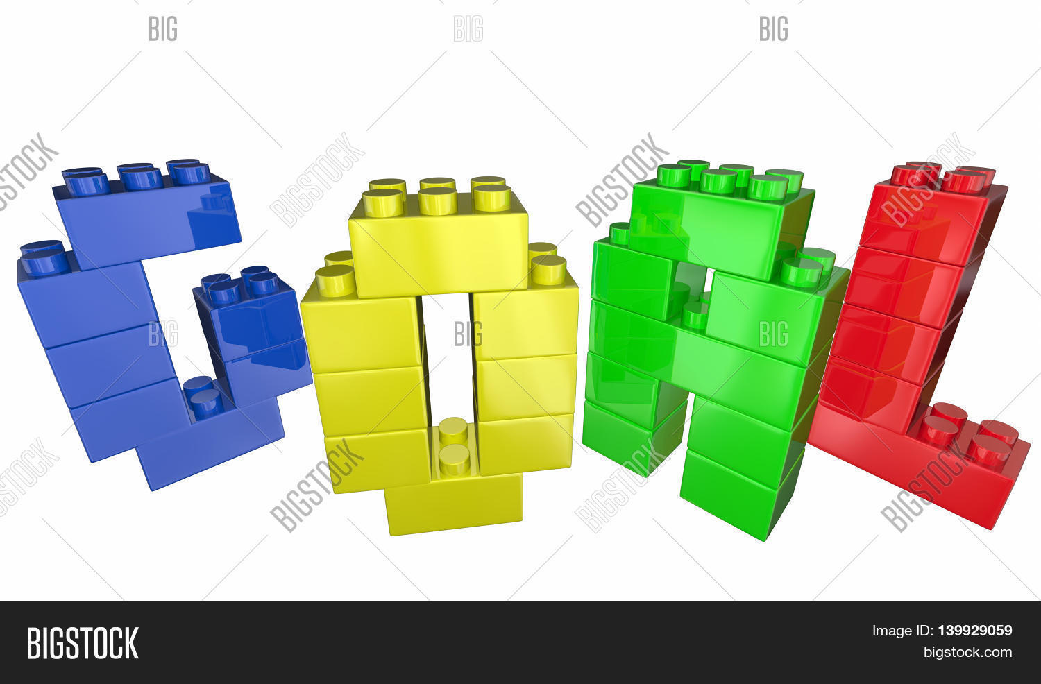 Goal Toy Blocks Image & Photo (Free Trial) | Bigstock