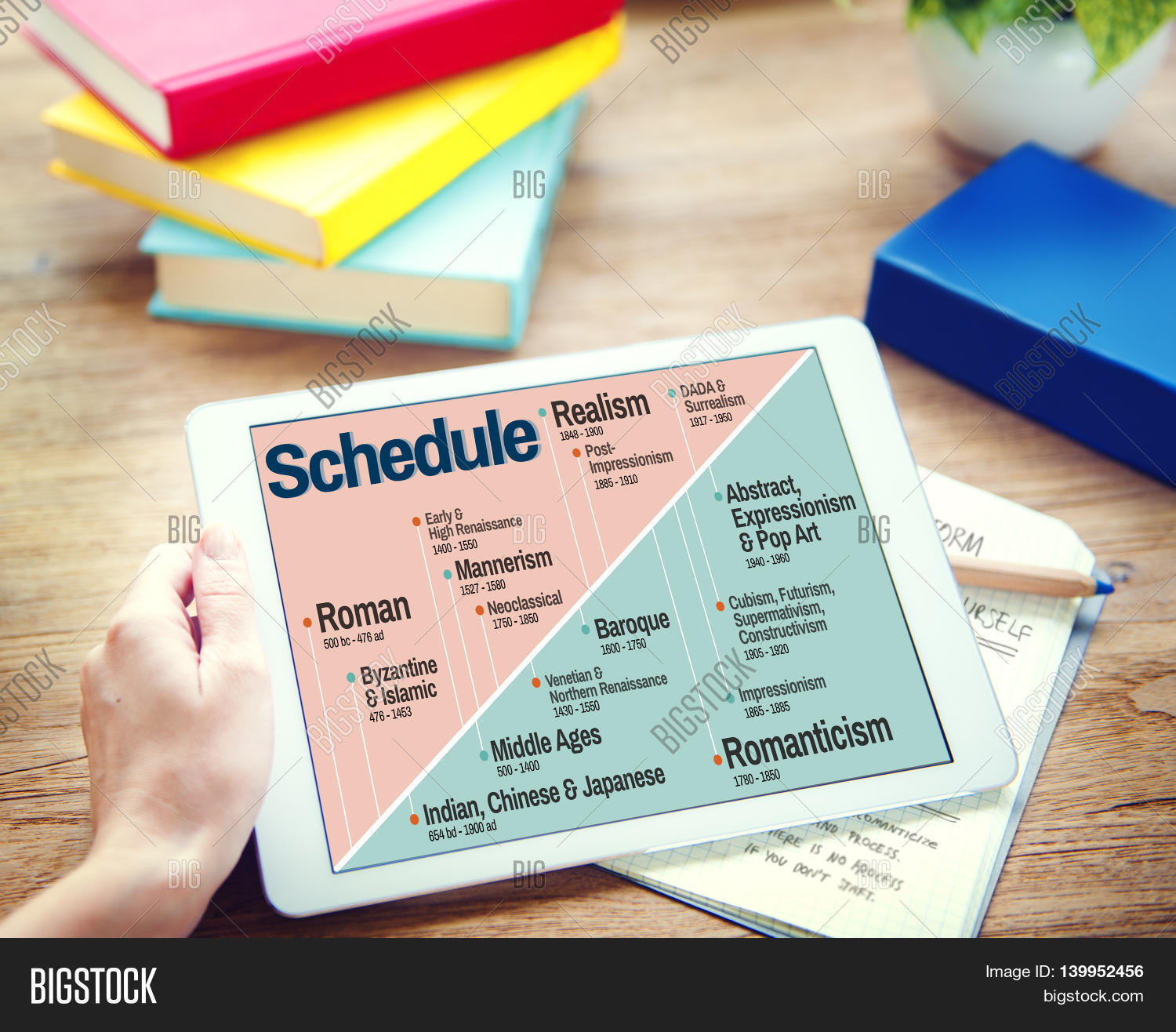 Schedule Art Style Image & Photo (Free Trial) | Bigstock