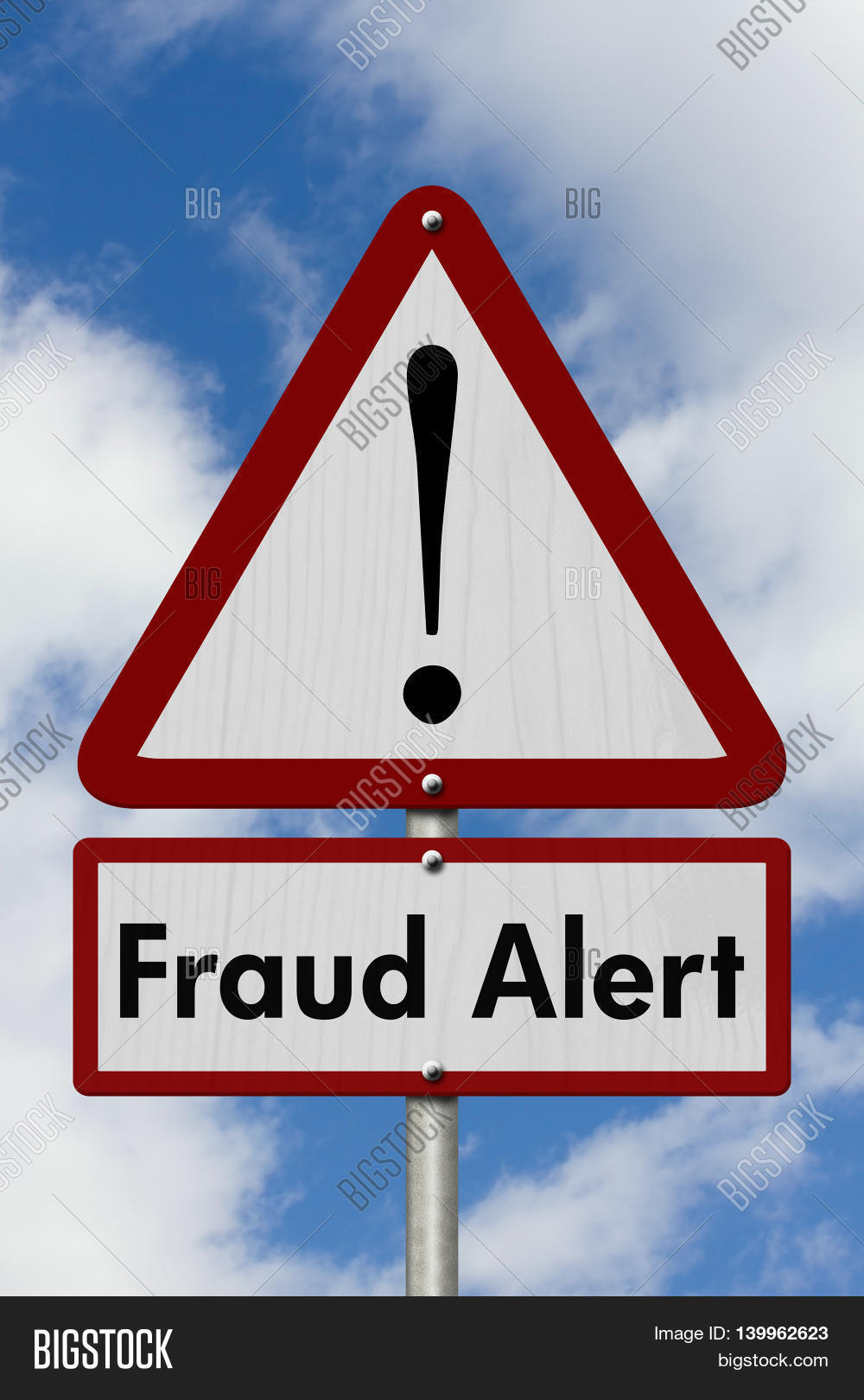 Warning Fraud Alert Image & Photo (Free Trial) | Bigstock