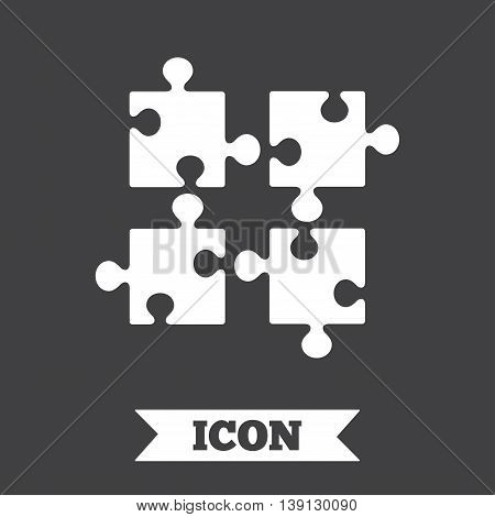 Puzzles Pieces Sign Vector & Photo (Free Trial) | Bigstock