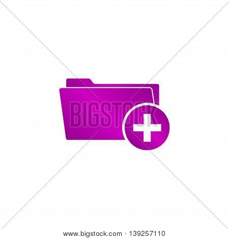 Add Folder Icon. Vector & Photo (Free Trial) | Bigstock