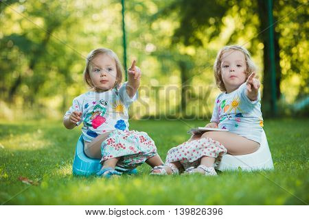 Two Little Baby Girls Image & Photo (Free Trial) | Bigstock
