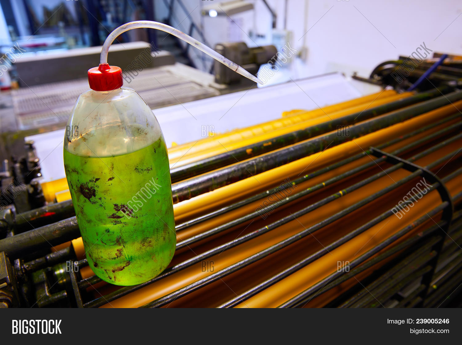 Printer Ink Machine Image & Photo (Free Trial) | Bigstock