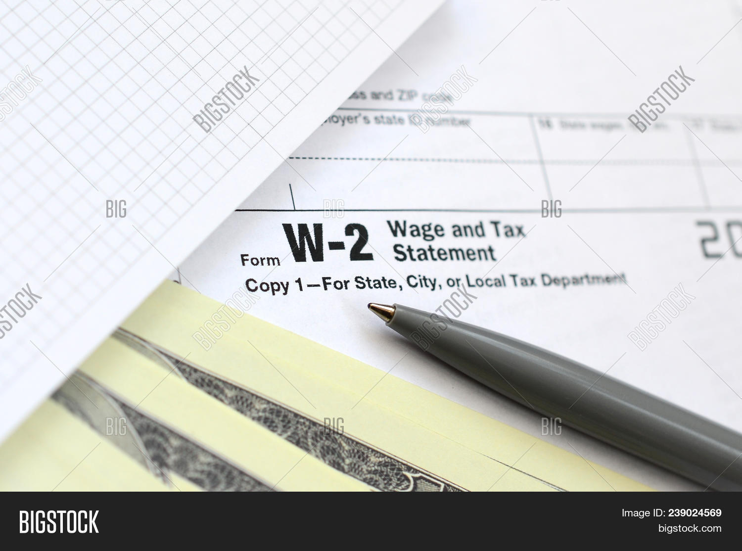 Pen, Notebook Dollar Image & Photo (Free Trial) | Bigstock