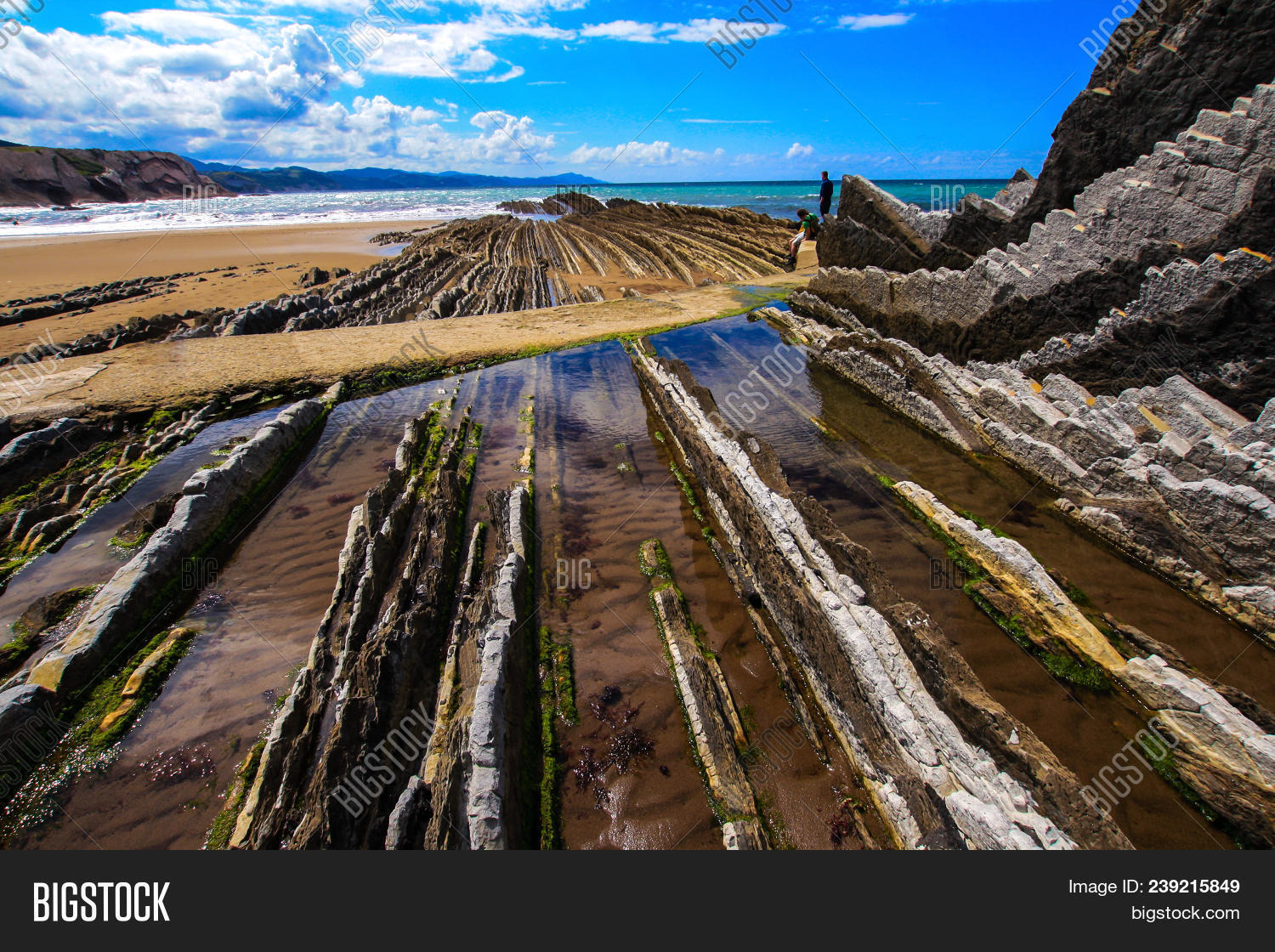 Flysch Cliffs, Basque Image & Photo (Free Trial) | Bigstock