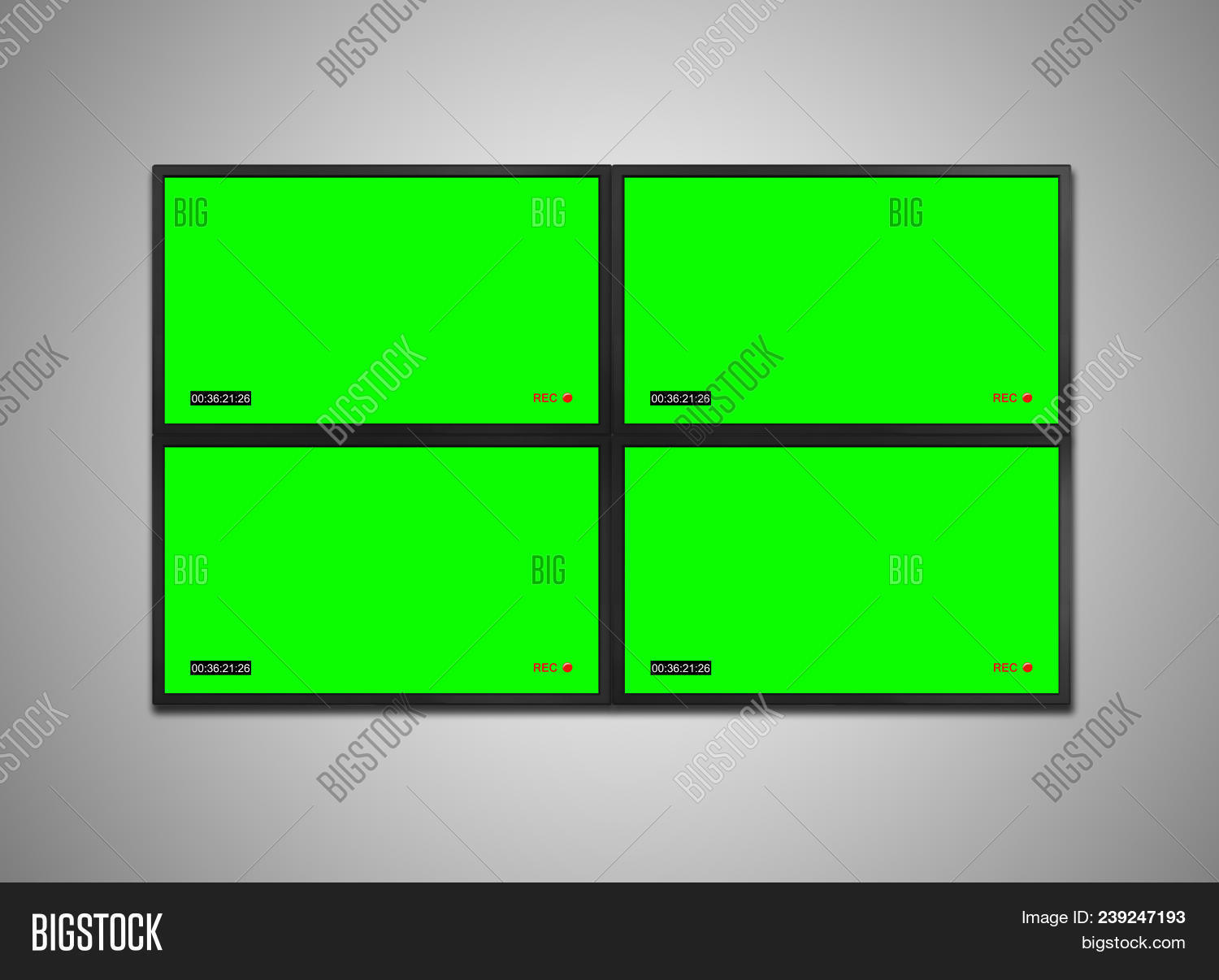 Cctv Monitor Tv Image & Photo (Free Trial) | Bigstock