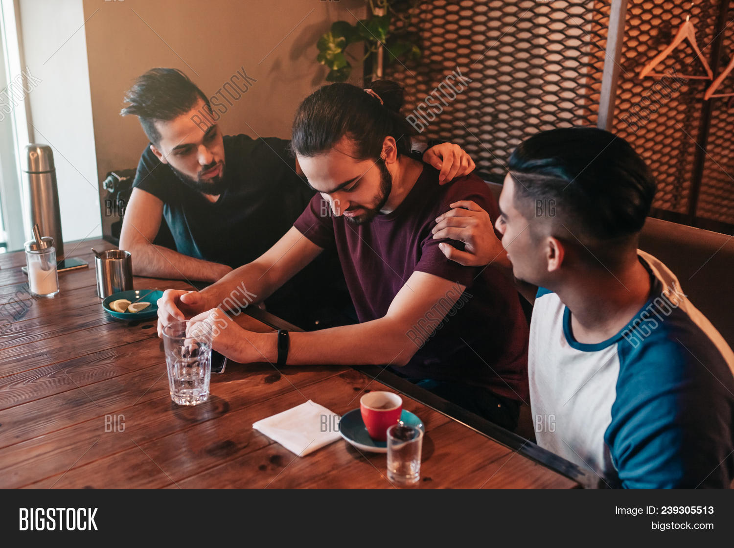 Supportive Young Men Image & Photo (Free Trial) | Bigstock