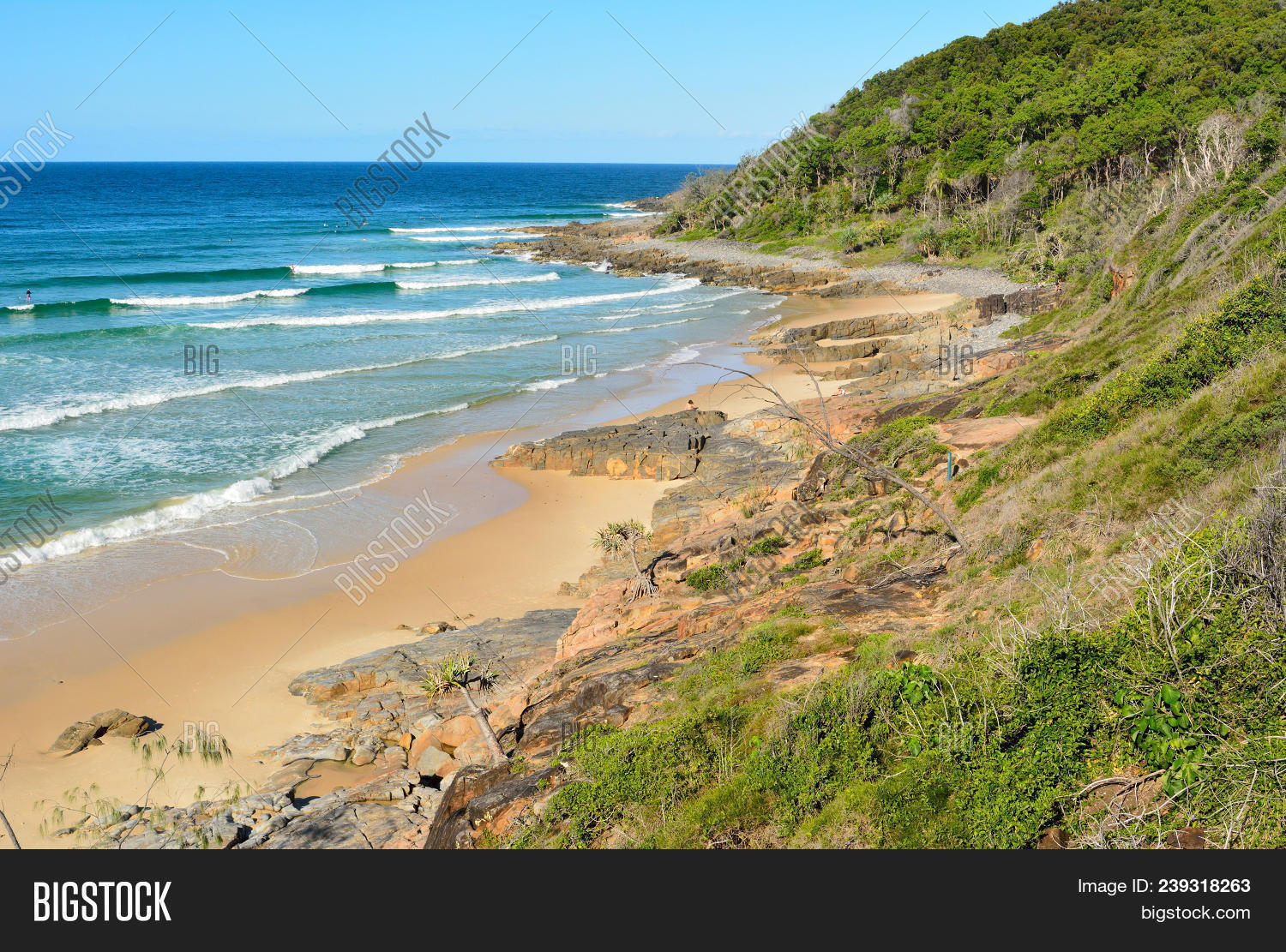Rocky Coastline Beach Image & Photo (Free Trial) | Bigstock
