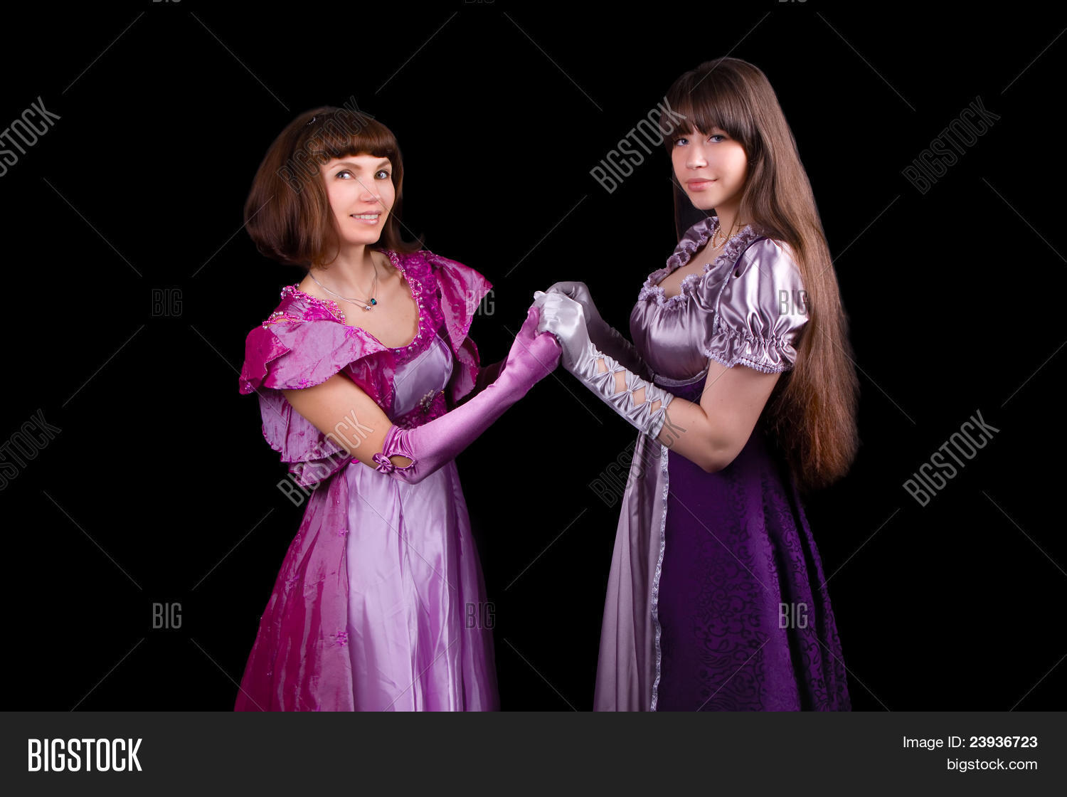Two Ladies Image & Photo (Free Trial) | Bigstock