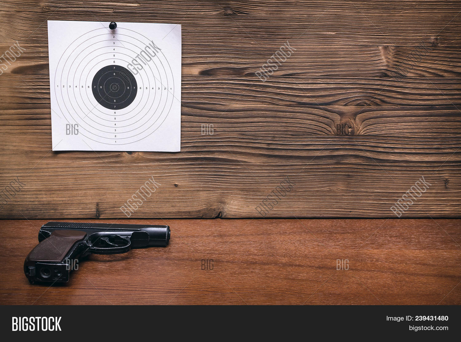 Gun Pistol Paper Image & Photo (Free Trial) | Bigstock