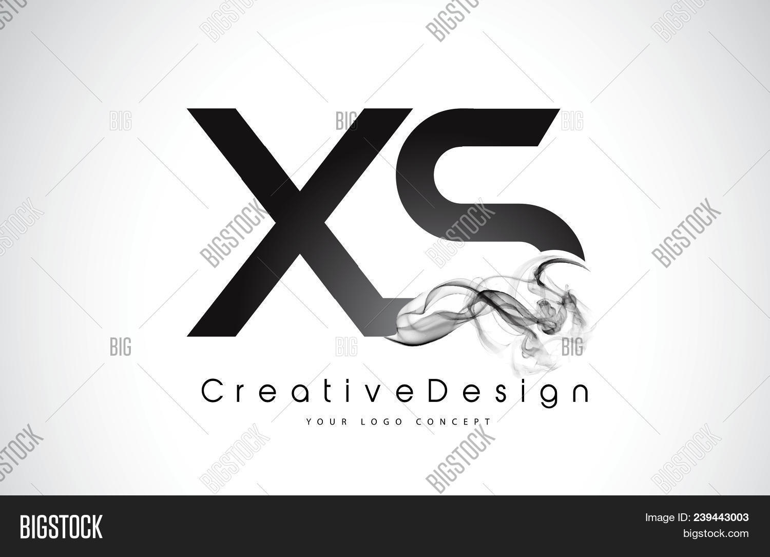 Xs Letter Logo Design Vector & Photo (Free Trial) | Bigstock