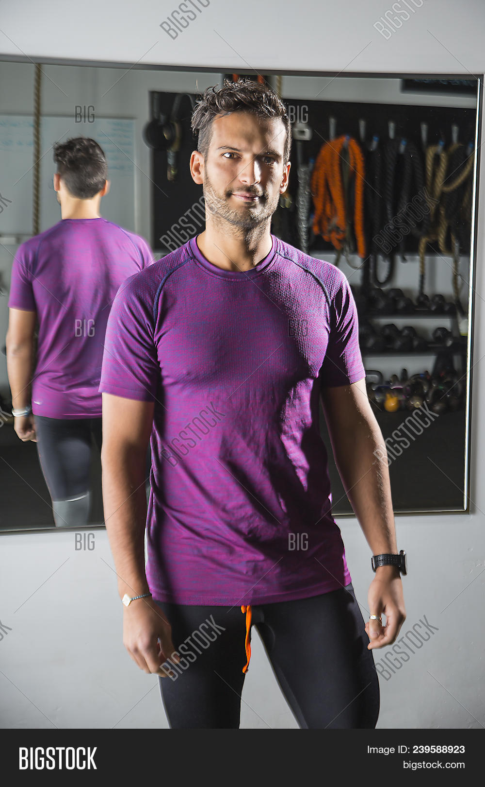 Young Man Wearing Gym Image & Photo (Free Trial) | Bigstock