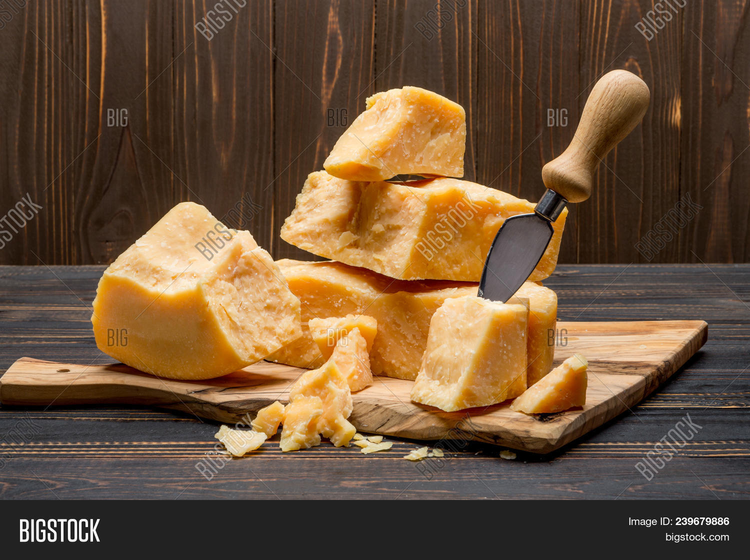 Pieces Parmesan Image & Photo (Free Trial) | Bigstock