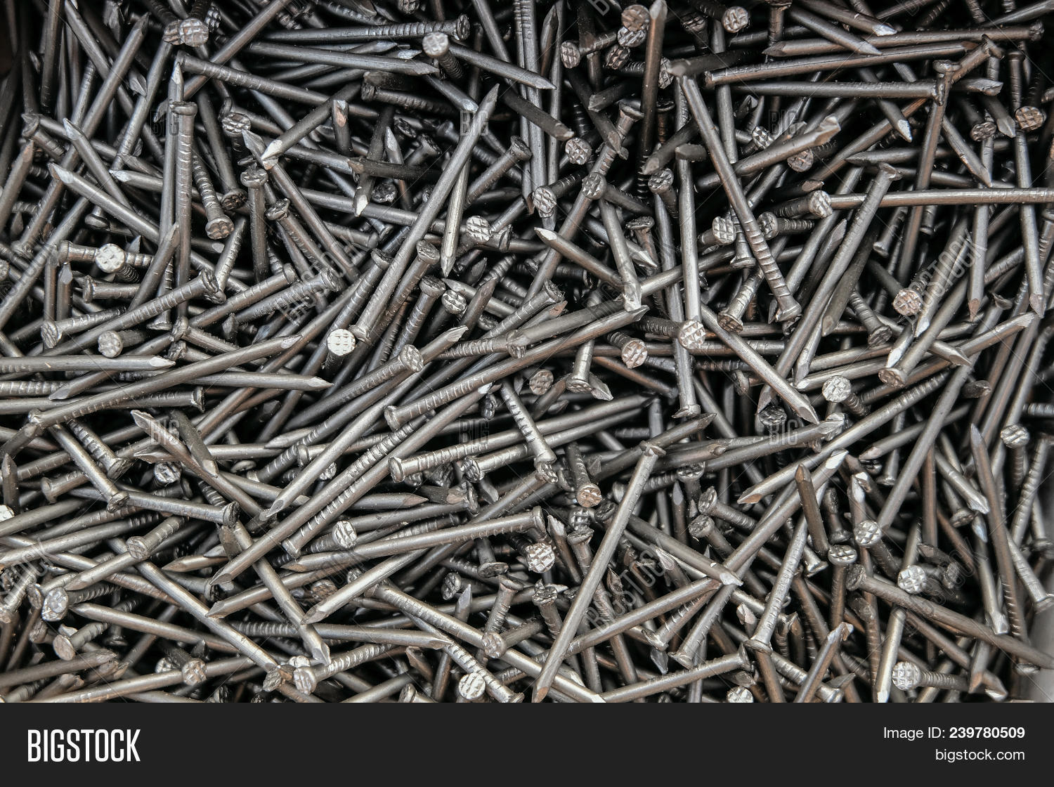 Metal Steel Nails Set Image & Photo (Free Trial) | Bigstock